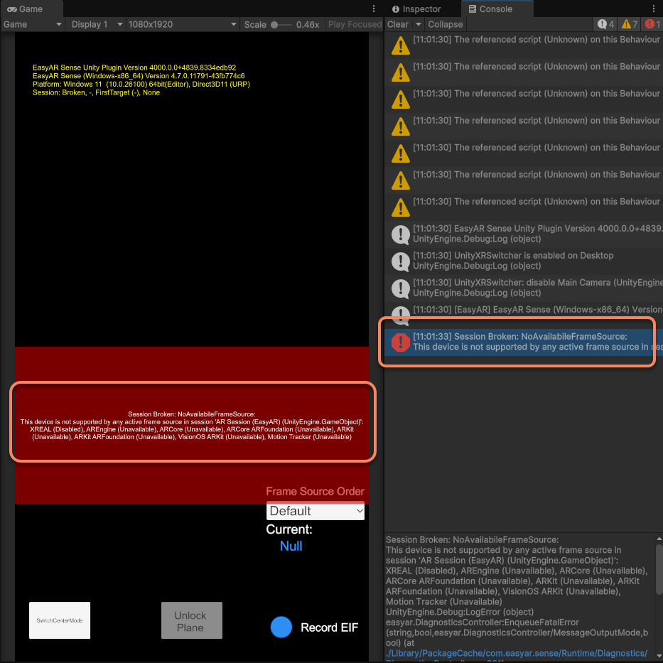 How to Use Samples — EasyAR Sense Unity Plugin 4.6.0 documentation